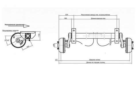 Купить Ось на прицеп торсионная 1350 кг 1600 мм 112х5 KNOTT AUTOFLEX ...