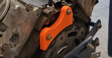 Flywheel Lock For Ls Based Engines By Futrell Garage Download Free Stl Model