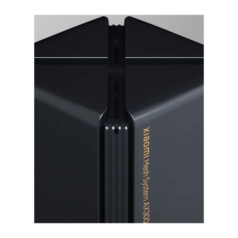 Wi-Fi роутер Xiaomi Mesh System AX3000 черный : купить по выгодной цене ...