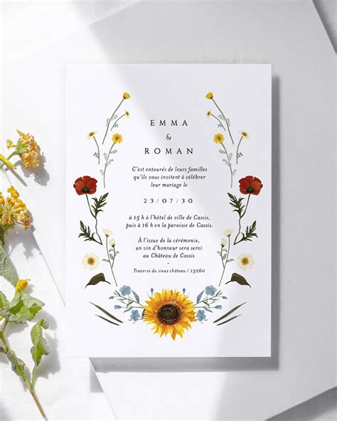 Un Nouveau Sens Regardez La Vie Invitation Mariage Texte Original Ours
