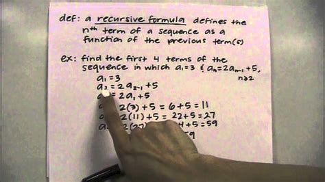 Sequences Factorials And Summation Notation Part One Youtube