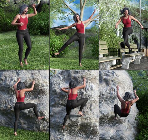JW Everyday Mix Poses For Genesis 9 Daz 3D