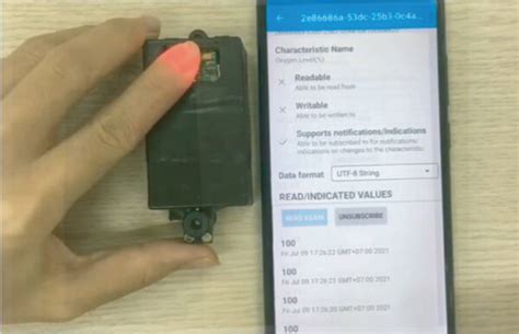 Wearable Ble Sensor Testing On A Normal Human A Heart Rate And B
