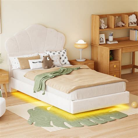 Sweiko Polsterbett Mit Umlaufender Led Leiste Doppelbett Mit
