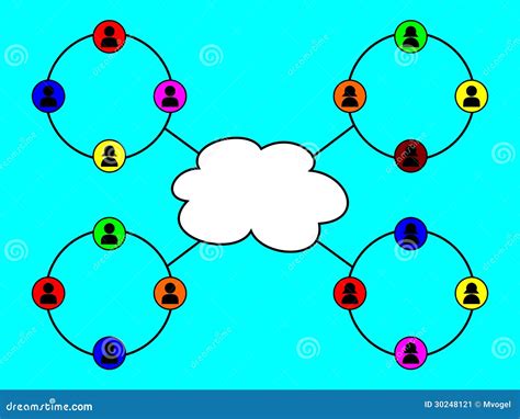 Networking Stock Illustration Illustration Of Contact 30248121