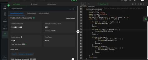 dsa codingchallenge geeksforgeeks problemsolving matrixproblems amirthaa rajesh