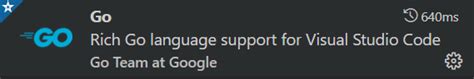 Vscode Golang Cc