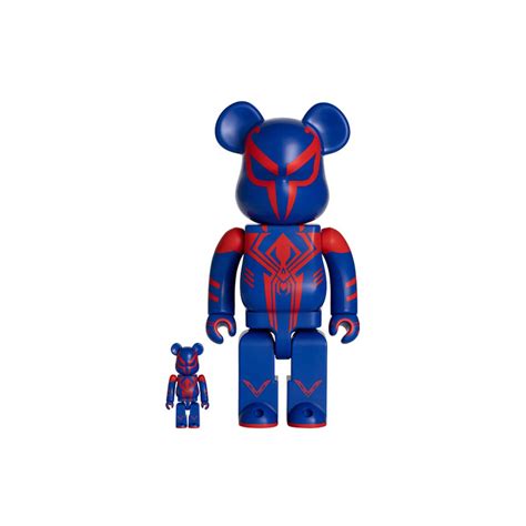 Bearbrick X Marvel Spider Man 2099 100 And 400 Setbearbrick X Marvel Spider Man 2099 100 And 400