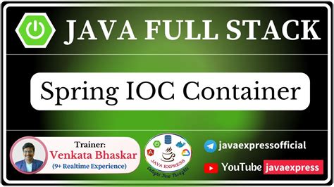 Day 3 Spring Ioc Container Examples Youtube