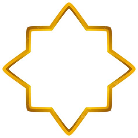 Islamic Gold Frame For Decoration Vector Islamic Islamic Decoration