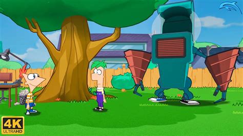 Phineas And Ferb Quest For Cool Stuff Wii Gameplay 4k 2160p Dolphin