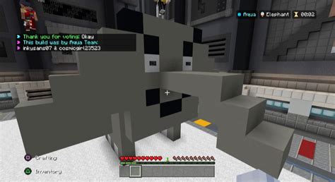 To Build A Minecraft Elephant Scrolller