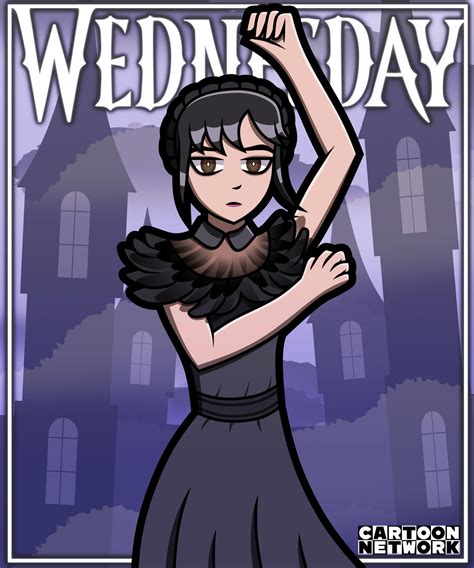 Wednesday Only On Cartoon Network By Ev Comics On Deviantart