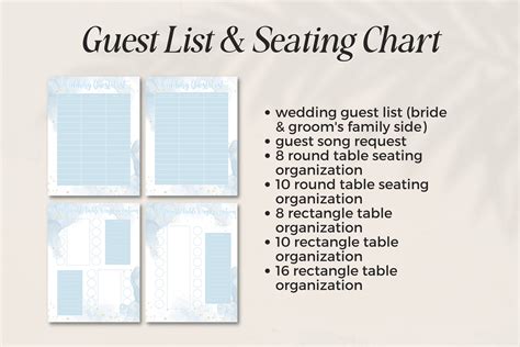 Wedding Planner Binder Printables Printable Wedding Planning Etsy