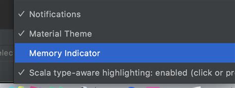 Is It Possible To Show Heap Memory Size In Intellij IDE Android Studio Stack Overflow