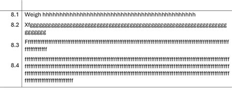 Issues With Spacing Before And After Para And Line Spacing Settings In A Table In Word