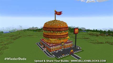 Minecraft TNT MCDONALDS HOUSE BUILD CHALLENGE One News Page VIDEO