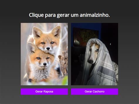 Github Vinigdscfetch Api Animals Projetinho Bem Básico Para Estudo