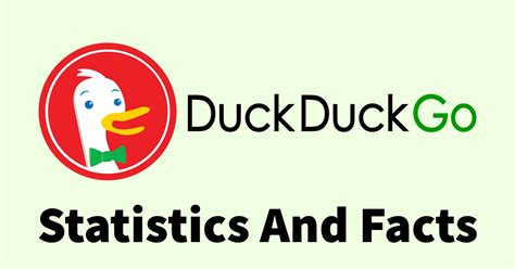 DuckDuckGo Statistics And Facts In