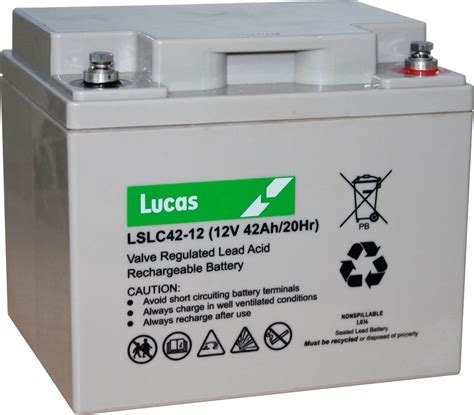 LSLC42 12 Sealed Lead Acid VRLA Battery 12V 42Ah FNC12420