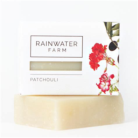 Patchouli Soap Natural And Non Toxic Rainwater Farm