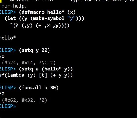 有关lambda语法的疑问 emacs lisp emacs china