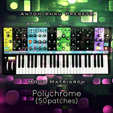 Moog Mavis Modular Mood Bank Of 50 Patches By Anton
