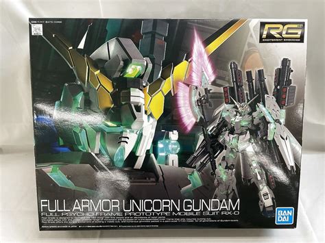 【未使用】【1円～】【未開封】rg 機動戦士ガンダムuc フルアーマー・ユニコーンガンダム 1144スケール 色分け済みプラモデルの落札情報