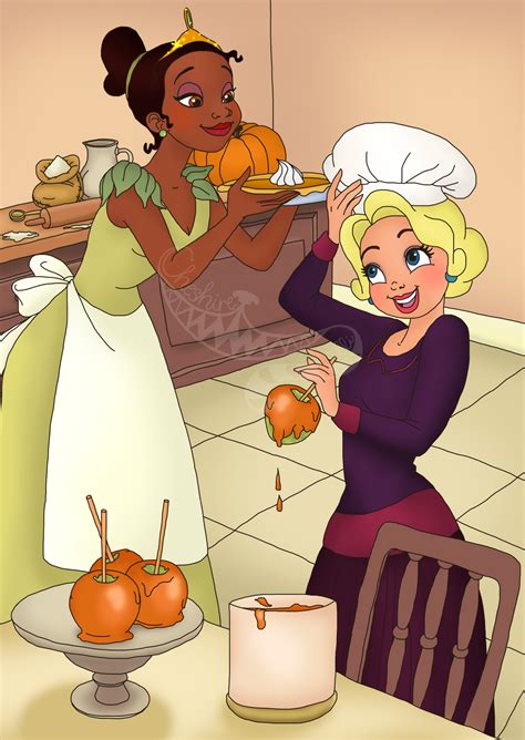Drawlloween 2022 27 Tiana Charlotte Food By Cheshirescalliart On