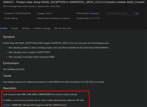 Solved Cancel Program SAPLSYGU Due To Dump Error SAP Community