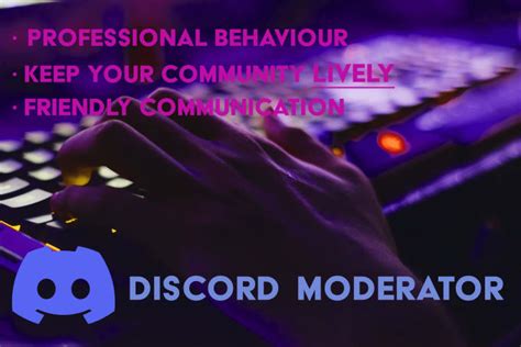 Be Your Discord Moderator By Havoceditz Fiverr