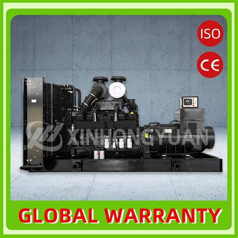Emergency Power Generator 600kw Open Silent 750kva Diesel Generator