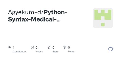 GitHub Agyekum D Python Syntax Medical Insurance Project