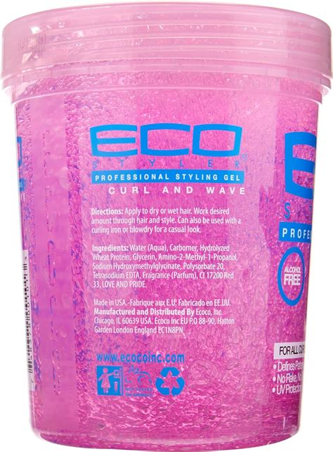 Eco Style Professional Styling Gel Curl And Wave 236ml 8oz Best Hair