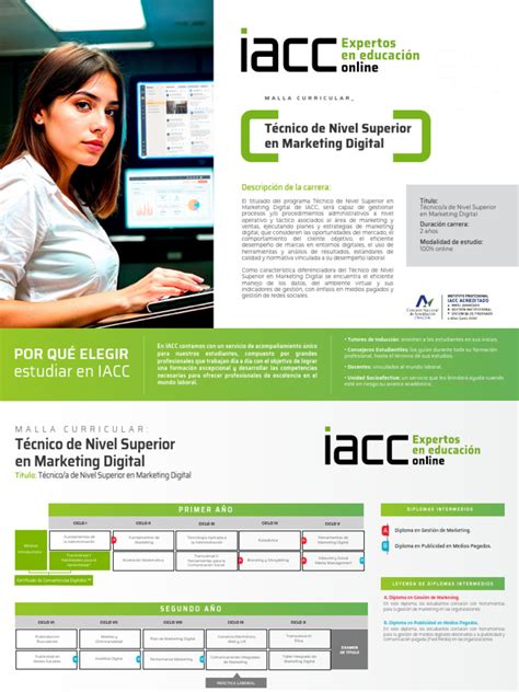 Malla Curricular Tecnico En Marketing Iacc Pdf Marketing