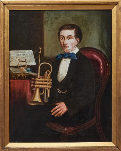Bonhams Skinner American School Mid 19th Century Portrait Of A