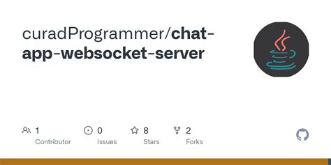 Github Curadprogrammerchat App Websocket Server