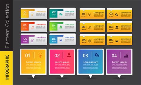 Infographic 디자인 서식 파일의 컬렉션입니다 그래프에 대한 스톡 벡터 아트 및 기타 이미지 그래프 기업 비즈니스