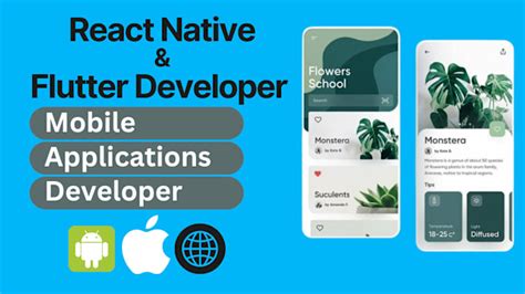 Develop Flutter And React Native Mobile App For Android And Ios By Asad