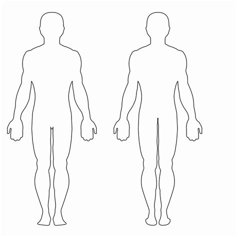 Free Clipart Of Human Body Outline 10 Free Cliparts Download Images