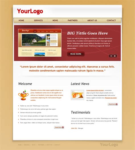Personal Portfolio Website CSS Template Website CSS Templates