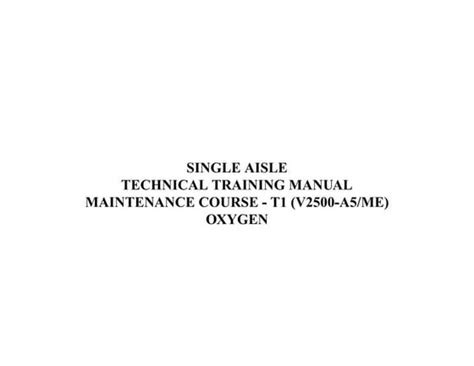 Aircraft Oxygen System Pptx