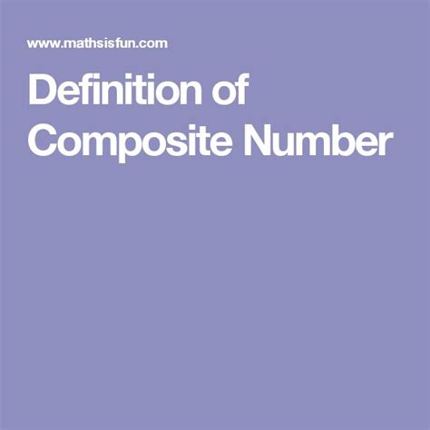 Definition Of Composite Number Servant Leadership Leadership