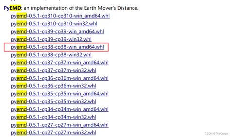 Pyemd库的安装和导入emd Visualisation问题 已解决 From Pyemd Import Visualisation