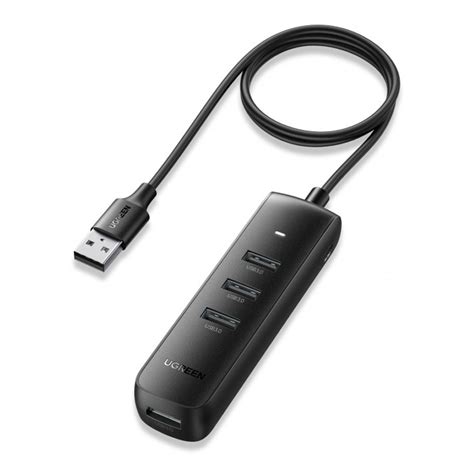 Ugreen Port Usb Hub Black Mwave