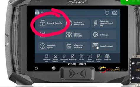Solved Lonsdor K518 Pro Immo Remote Function No Display