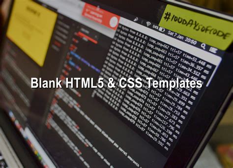 Blank Templates—html5 And Css 2024