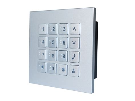 Dahua Ip Apartment Intercom Keypad Module Vto4202f Mk Cr Kennedy Nz