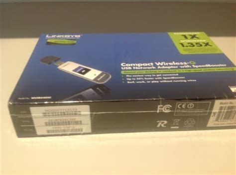 Cisco Linksys Wusb54gsc Compact Wireless G Usb Network