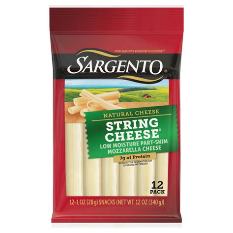 Sargento Snacks Mozzarella Sting Cheese